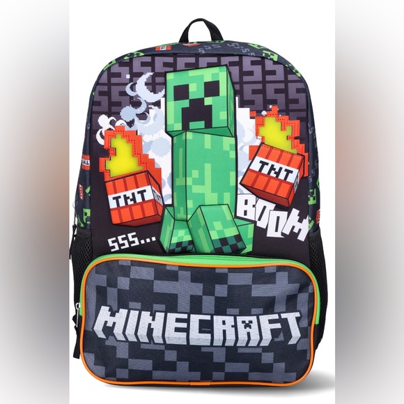 Minecraft | Accessories | Minecraft Tnt Boys 7 Light Up Backpack | Poshmark